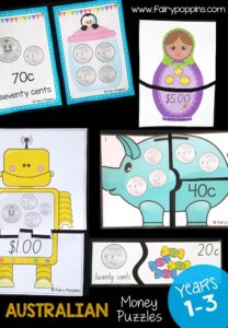 Hands-On Australian Money Activities - Fairy Poppins