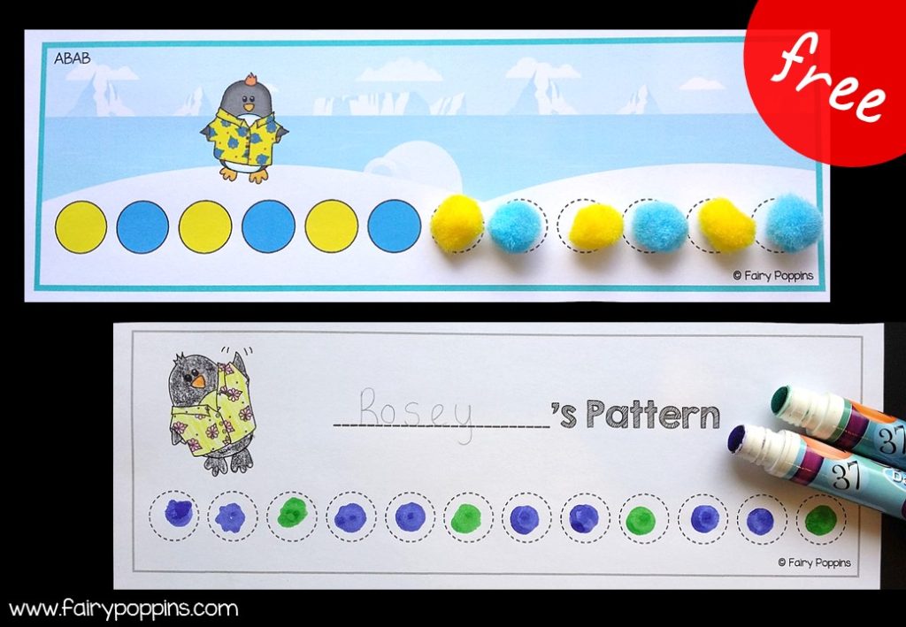 Penguin Patterning Mats - Fairy Poppins