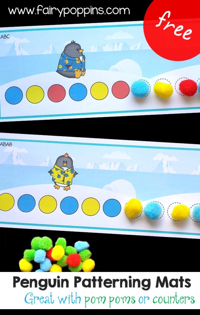 Penguin Patterning Mats - Fairy Poppins