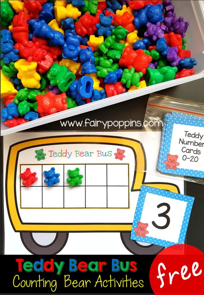 Counting Bear Activities Fairy Poppins Counting Bear Activities Fairy Poppins