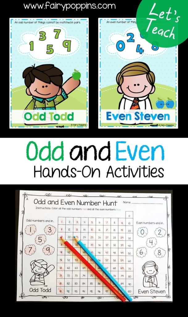 Odd and Even Numbers - Fairy Poppins