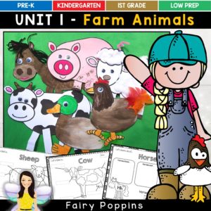 Farm Animal Crafts & Activities - Fairy Poppins