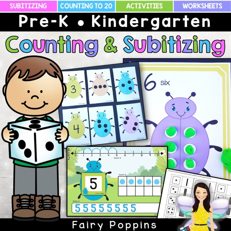 Dinosaur Subitizing Game - Fairy Poppins