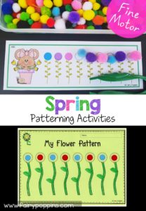 Spring Patterning Activities - Fairy Poppins