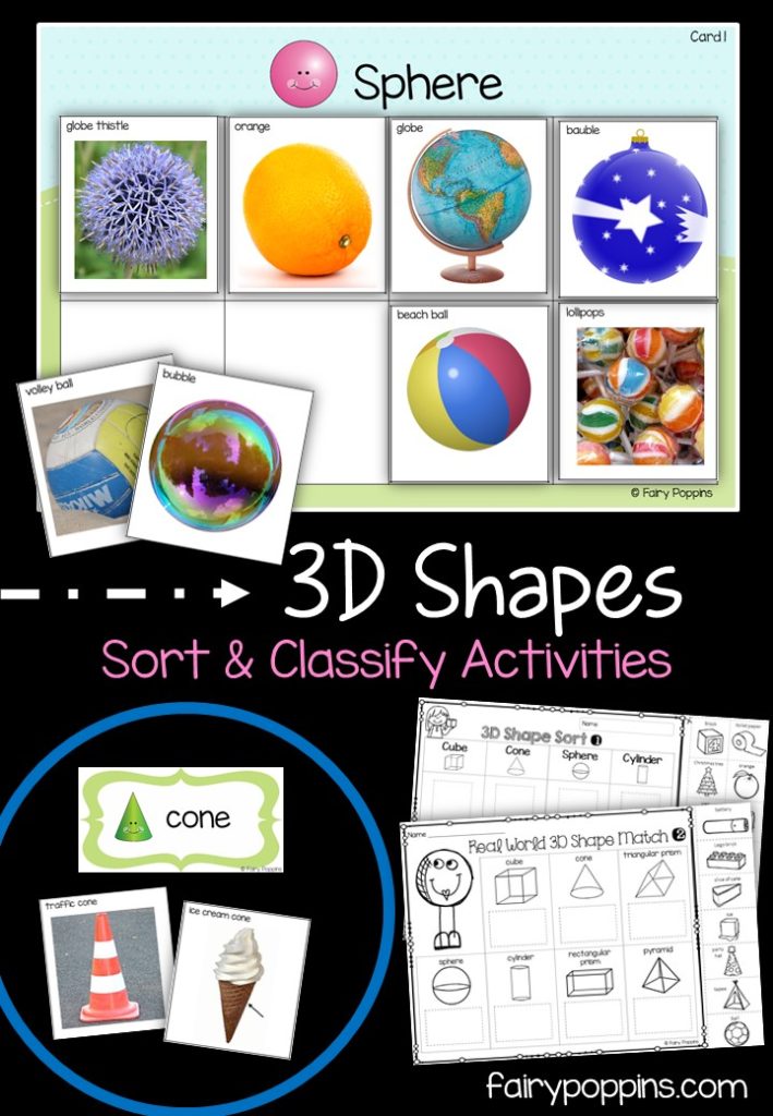 Shapes Activities with Real World Objects - Fairy Poppins
