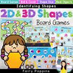 Shapes Activities (2D & 3D Shapes) - Fairy Poppins
