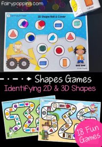 Shapes Activities with Real World Objects - Fairy Poppins