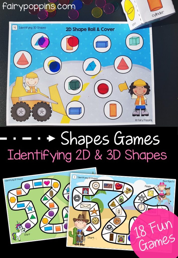 Shapes Activities with Real World Objects - Fairy Poppins