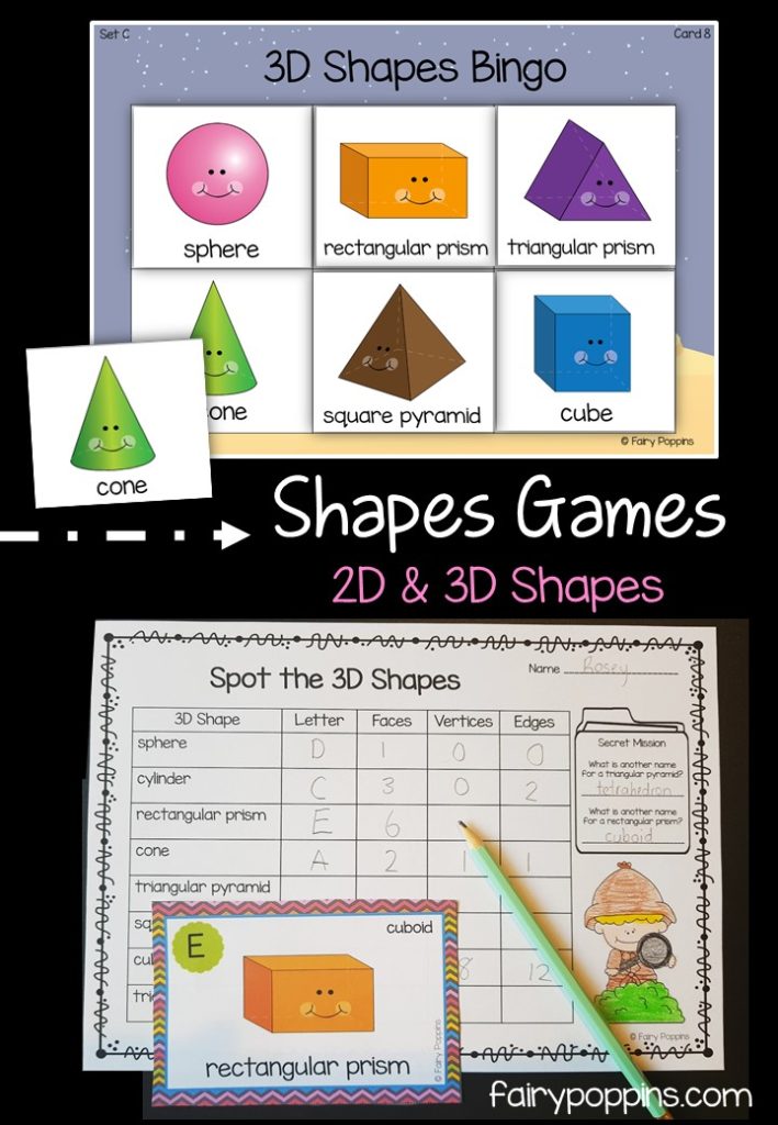 Shapes Activities with Real World Objects - Fairy Poppins