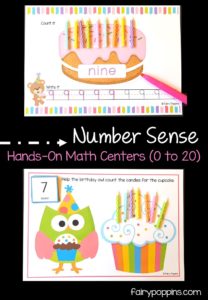 Number Sense Activities - Fairy Poppins