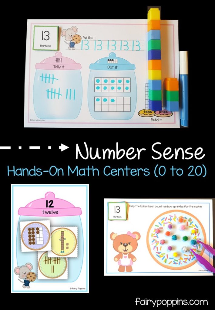 Number Sense Activities - Fairy Poppins