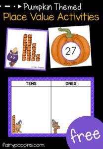 Pumpkin Place Value Activities - Fairy Poppins