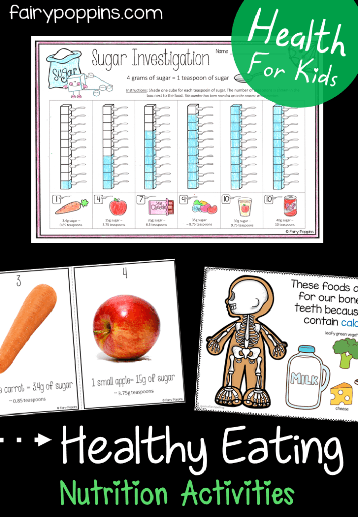 Healthy Eating Activities For Kids - Fairy Poppins