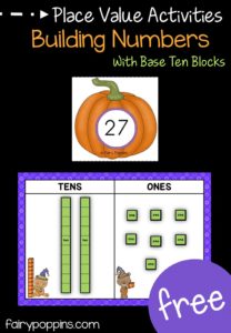 Pumpkin Place Value Activities - Fairy Poppins