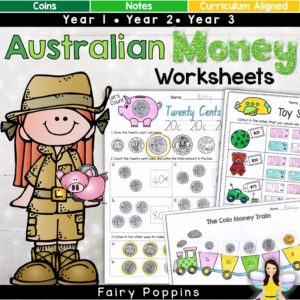 Hands-On Australian Money Activities - Fairy Poppins