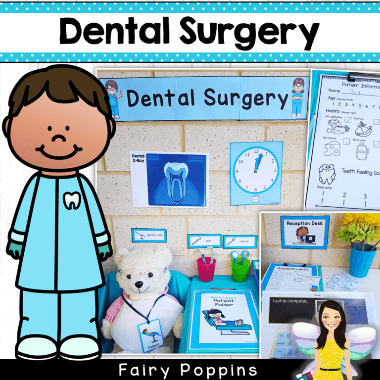 Dental Activities for Kids - Fairy Poppins