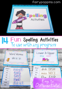 Sight Word & Spelling Games {Editable} - Fairy Poppins
