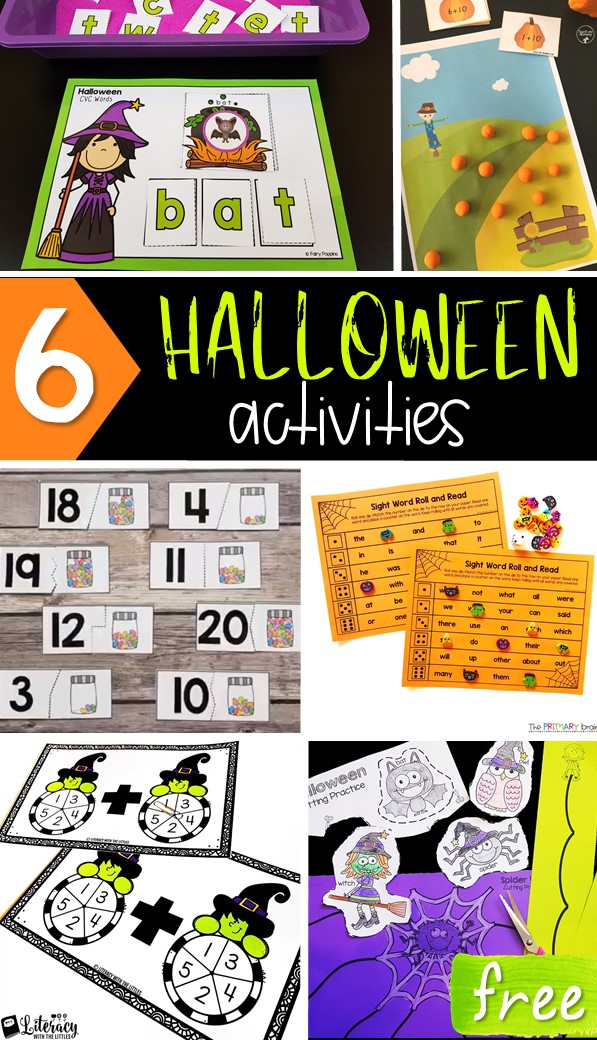 Kindergarten Activities for Halloween - Fairy Poppins