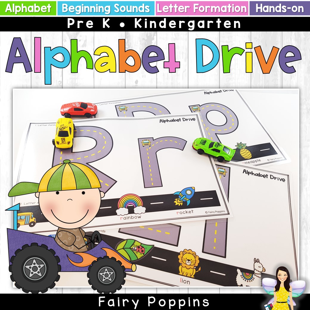 Letter of the Week Activities - Fairy Poppins