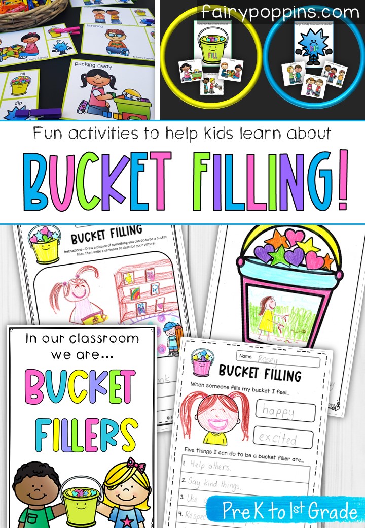 Create a Positive Classroom with Bucket Filling Activities - Fairy Poppins