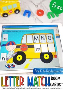 Letter Match Boom Cards - Fairy Poppins