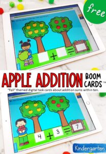 Apple Addition Boom Cards - Fairy Poppins