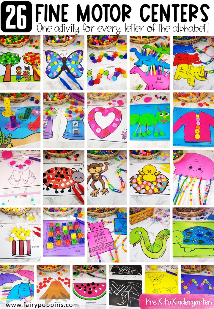 Alphabet Hole Punch Cards - Fairy Poppins