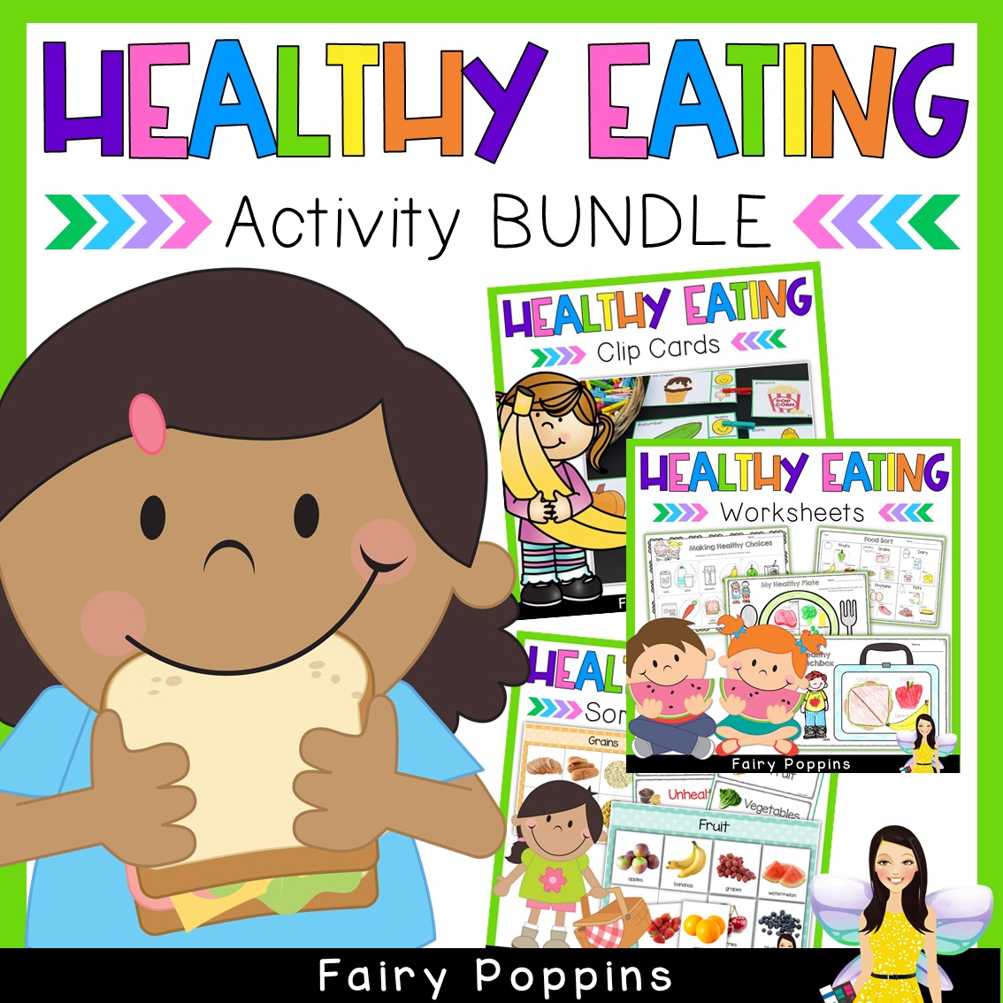 Healthy Eating Activities For Kids - Fairy Poppins