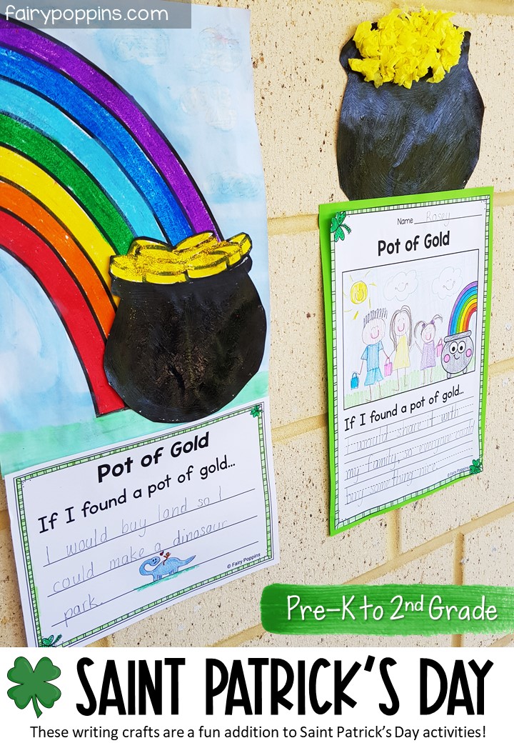 Saint Patrick's Day Writing Crafts - Fairy Poppins