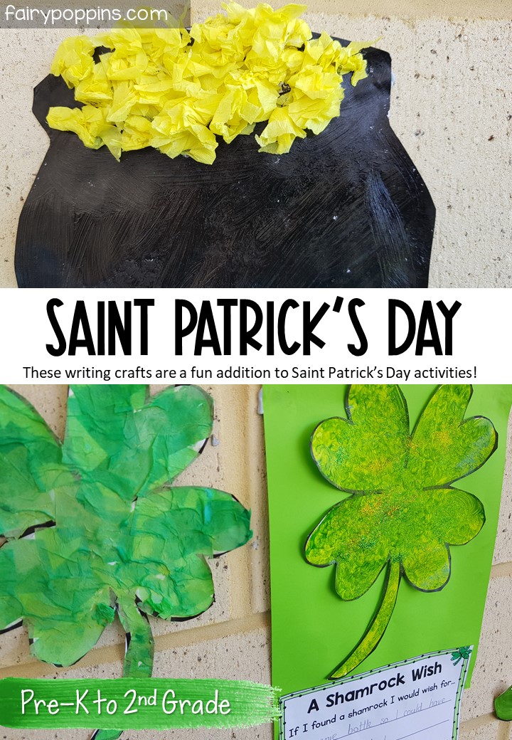 Saint Patrick's Day Writing Crafts - Fairy Poppins