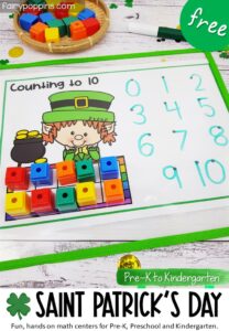 Saint Patrick's Day - Counting Activities - Fairy Poppins