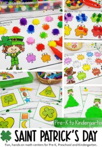 Saint Patrick's Day Math Centers - Fairy Poppins