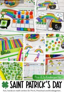 Saint Patrick's Day Math Centers - Fairy Poppins