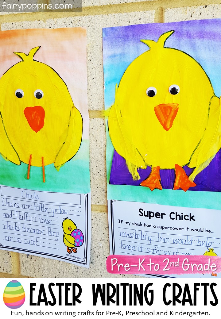 Easter Writing Crafts - Fairy Poppins