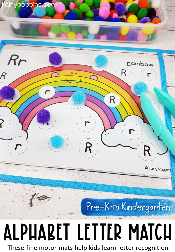 Letter Recognition Activities for Kids - Fairy Poppins