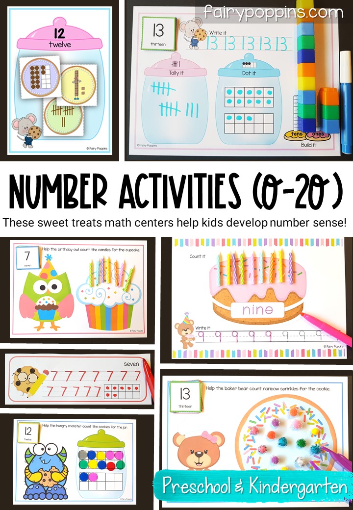 Summer Popsicle Number Puzzles - Fairy Poppins