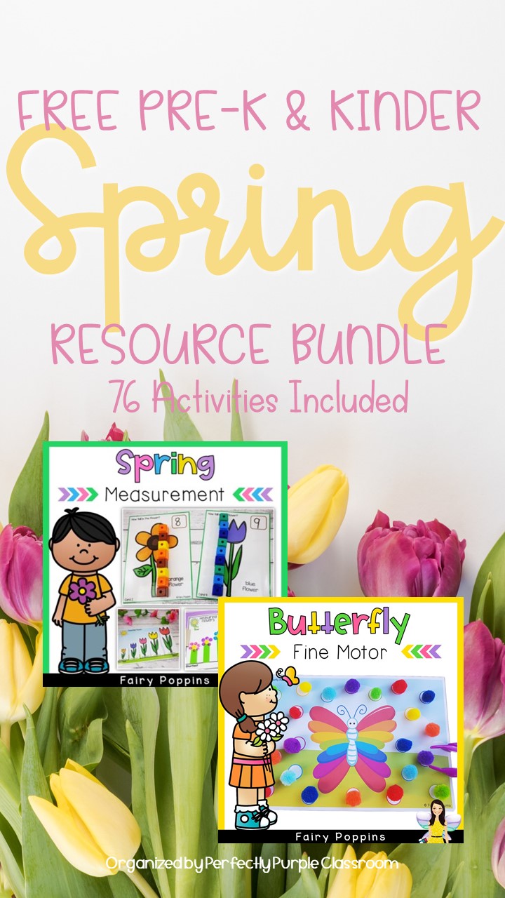 Flower Measurement Activities - Fairy Poppins