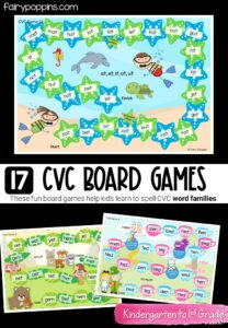 Differentiated CVC Words Activities - Fairy Poppins