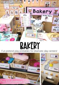 Bakery Dramatic Play - Fairy Poppins