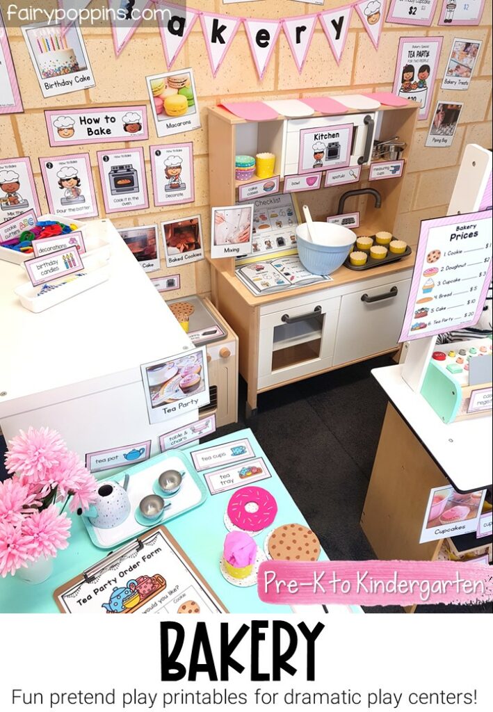 Bakery Dramatic Play - Fairy Poppins