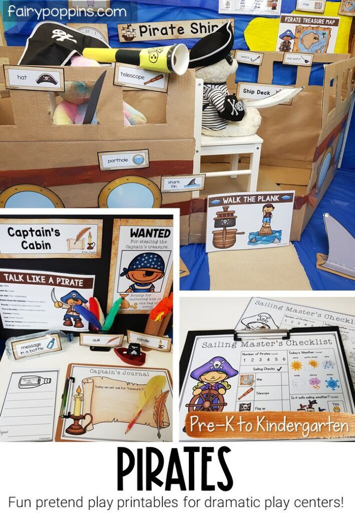 Pirates Dramatic Play - Fairy Poppins