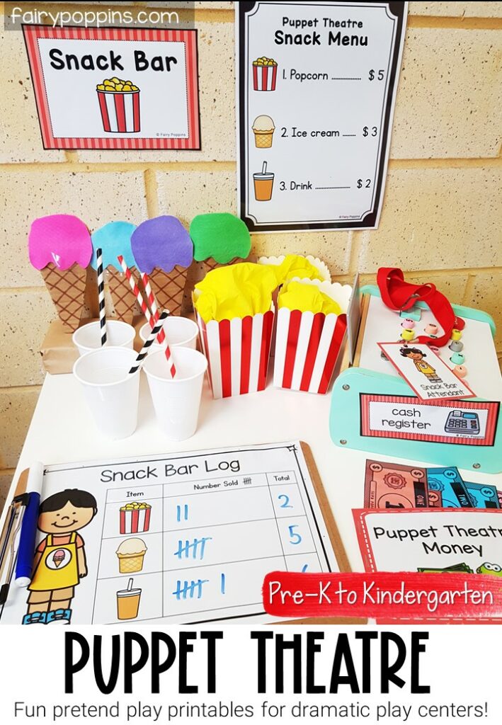 Puppet Theatre Dramatic Play Center - Fairy Poppins