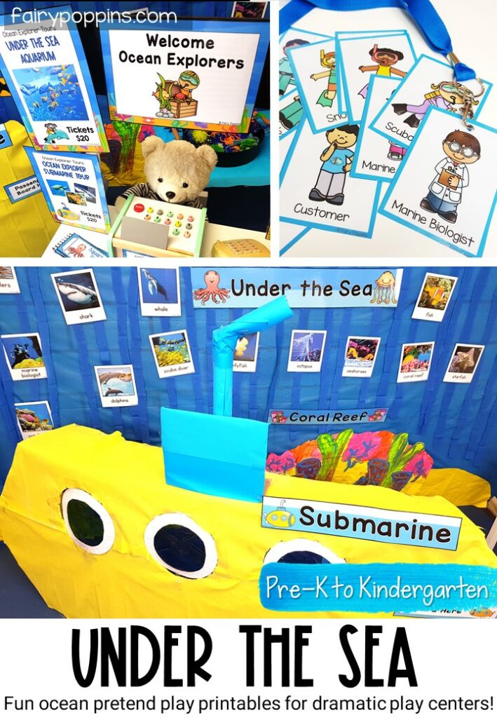 Under the Sea Dramatic Play - Fairy Poppins