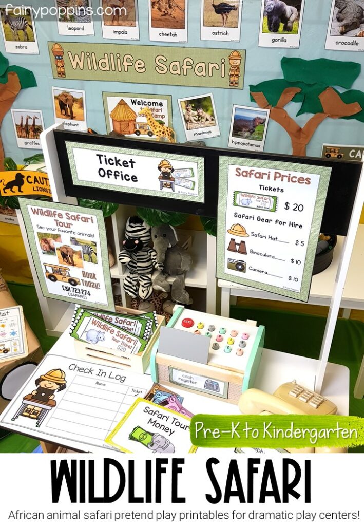 Wildlife Safari Dramatic Play - Fairy Poppins