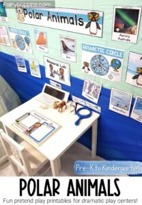 Polar Animals Dramatic Play - Fairy Poppins