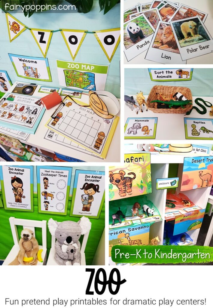 Zoo Dramatic Play - Fairy Poppins