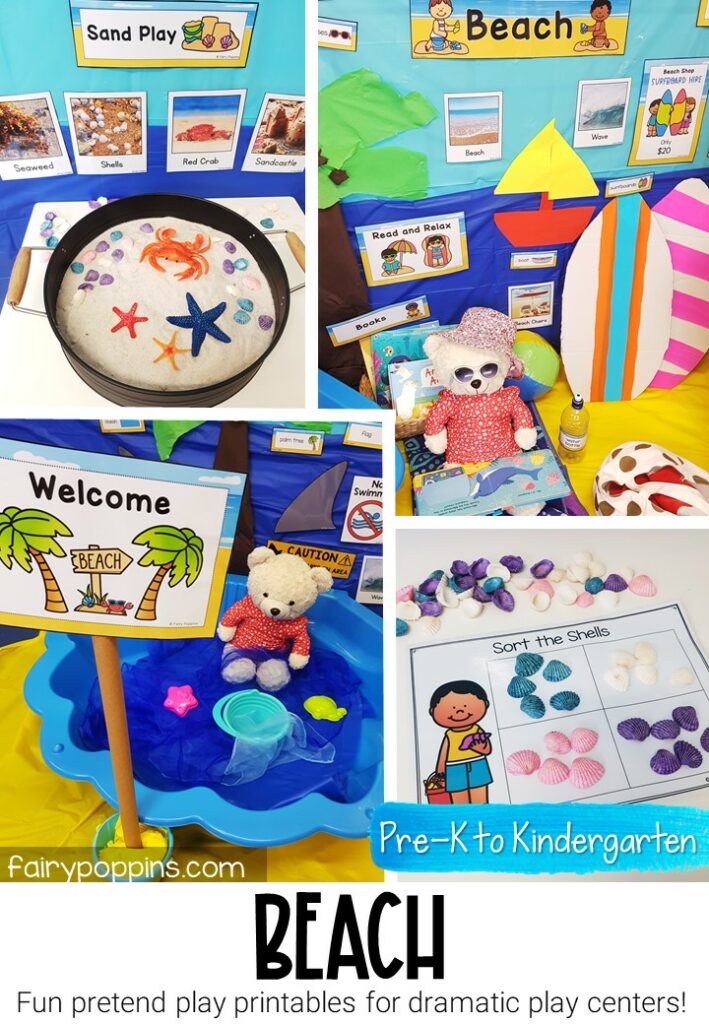 Beach Dramatic Play - Fairy Poppins