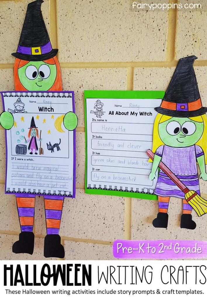 Halloween Writing Crafts - Fairy Poppins