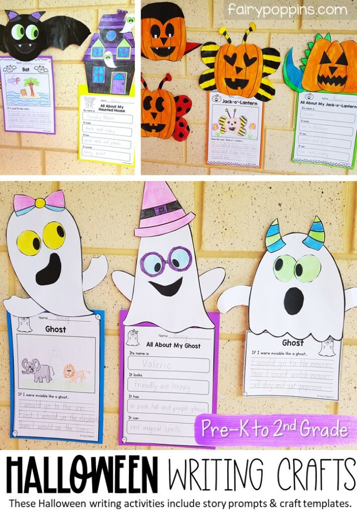 Halloween Writing Crafts - Fairy Poppins