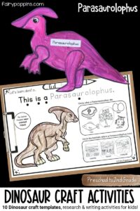 Dinosaur Craft Activities for Kids - Fairy Poppins